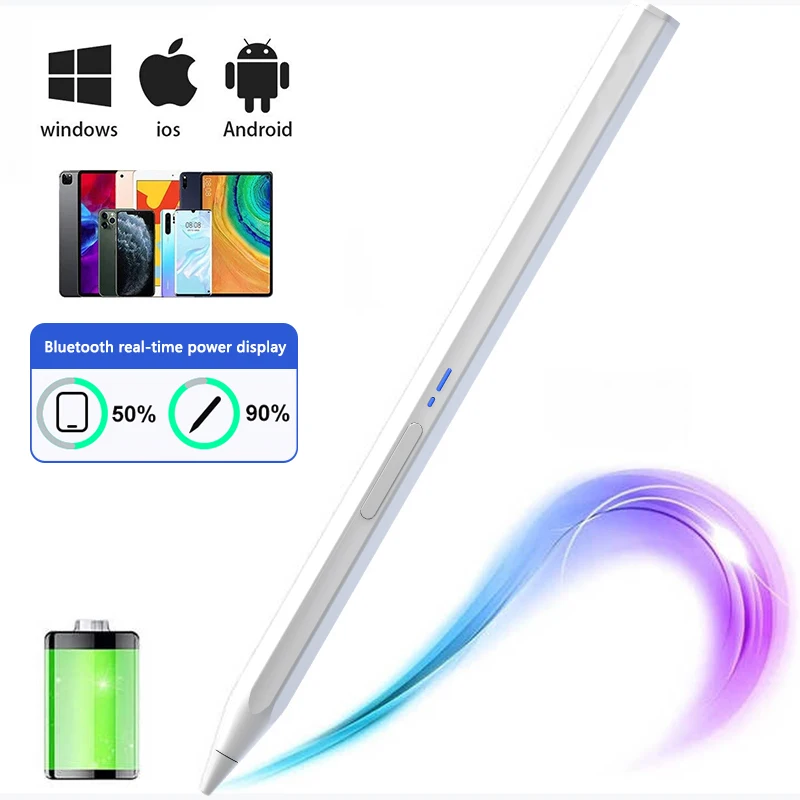 Bluetooth-Universal-Capacitive-Pen-BP19-BL-For-Android-IOS-Tablet-For ...