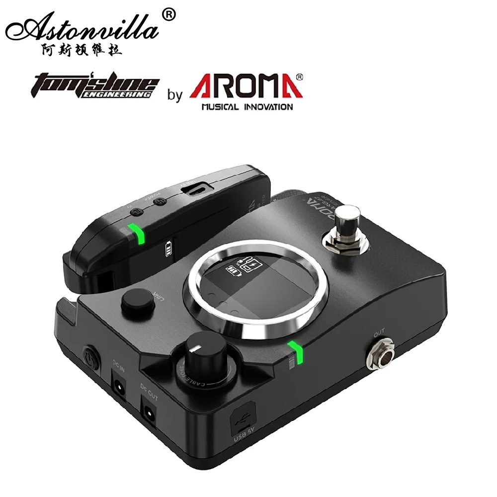 AROMA-ARG-07-Sistema-De-Transmiss-o-Sem-Fio-De-Guitarra-Plugue-De-6 ...