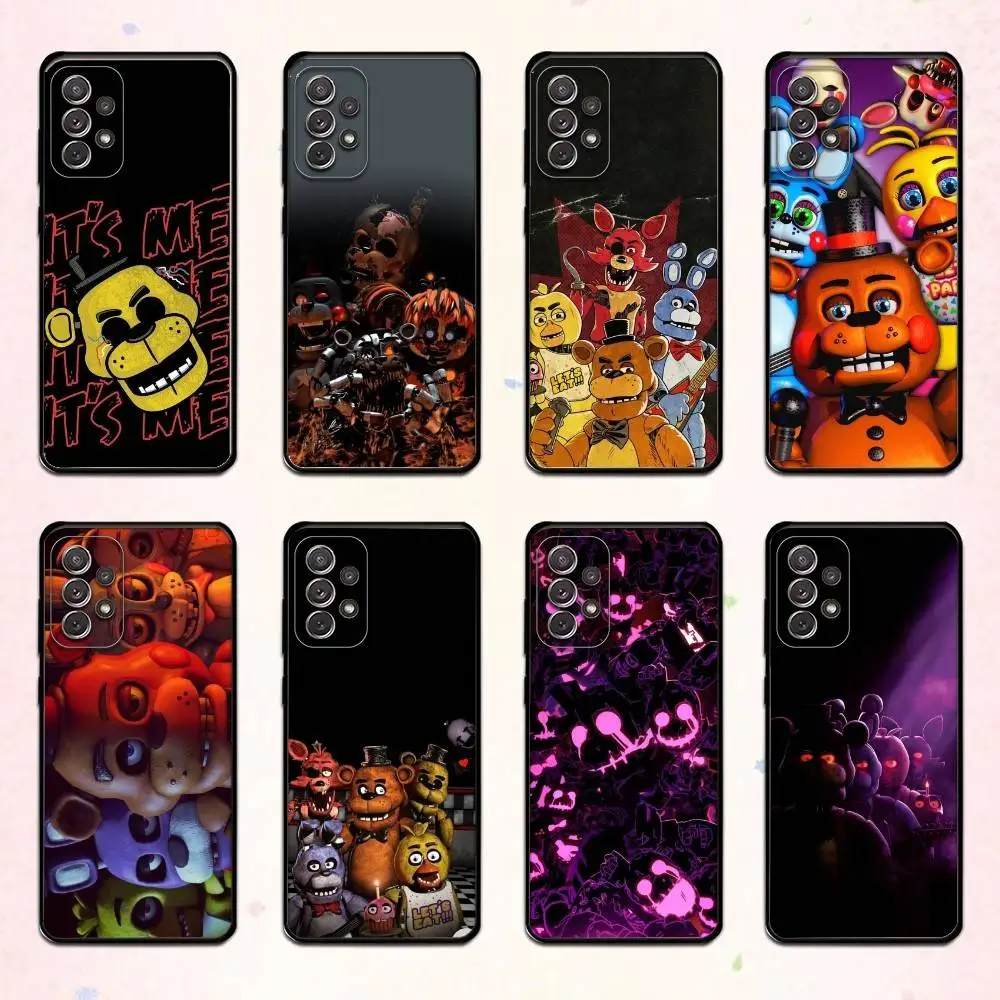 Five N-Nights At F-Freddys Fnaf Phone Case For Samsung S 25,24,23,22,30 ...