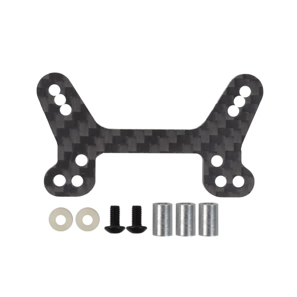 DF02 Carbon Fiber Front Shock Tower for Tamiya DF-02 Off-Road Chassis ...