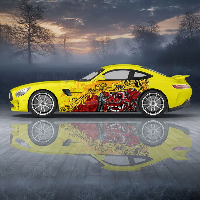 Poison Car Wrap Mold Vinyl Wrap Universal Size High Quality Decal ...