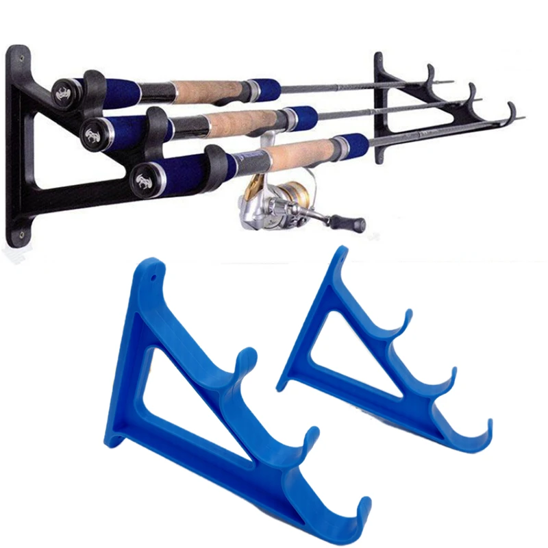 PP-horizontal-fishing-rod-rack-Plastic-Wall-Mounted-Porta-Canna-Da ...