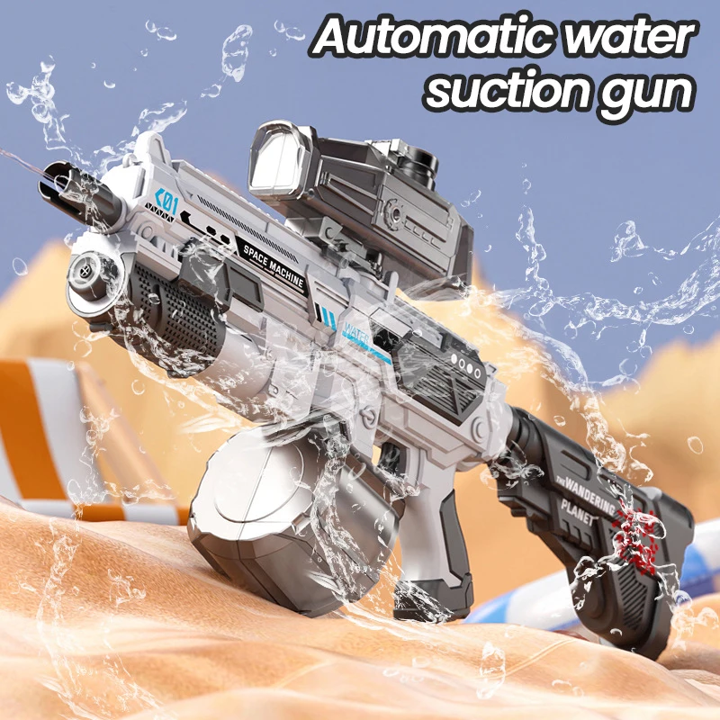 Electric-Water-Gun-High-Tech-Automatic-Water-Soaker-Guns-Large-Capacity ...