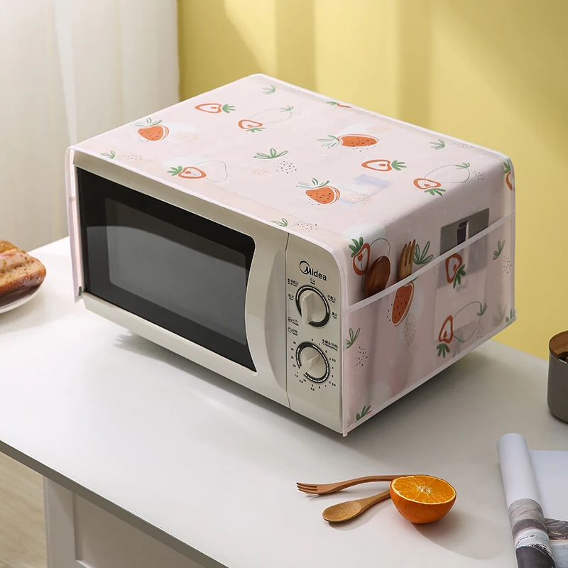 Microwave-Oven-Dust-Cover-Household-Appliances-Dust-Cloth-With-Side ...