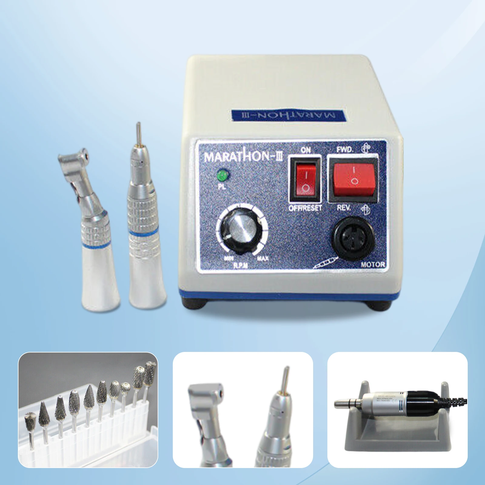 10pcs-Tungsten-Carbide-Dental-Acrylic-Bur-Drill-Bit-For-Teeth-Straight ...