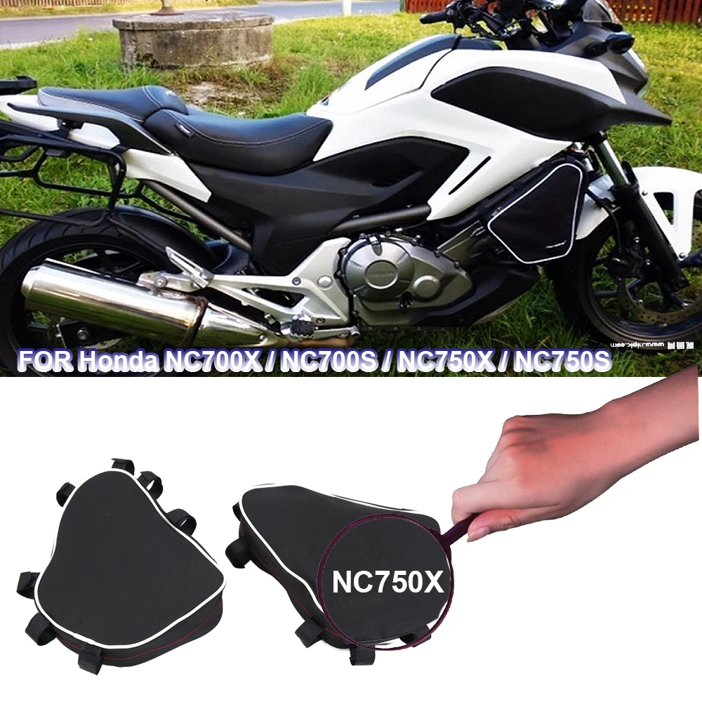 NC750-700-X-S-Motorcycle-Frame-Crash-Bars-Waterproof-Bag-Bumper-Repair ...