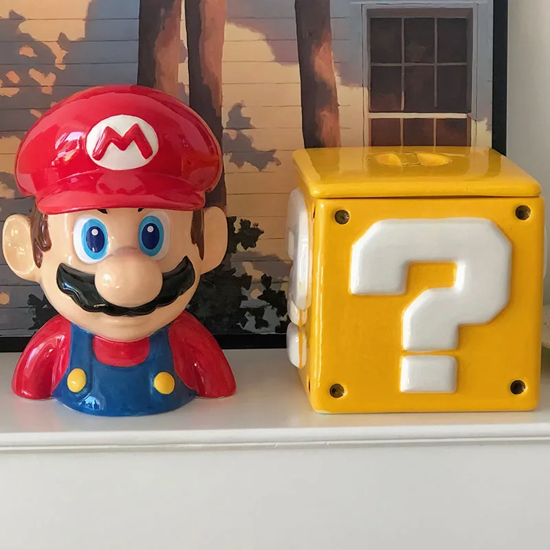 Anime-Figure-Super-Luigi-Bro-Storage-Jar-Candy-Jar-Savings-Box-Action ...