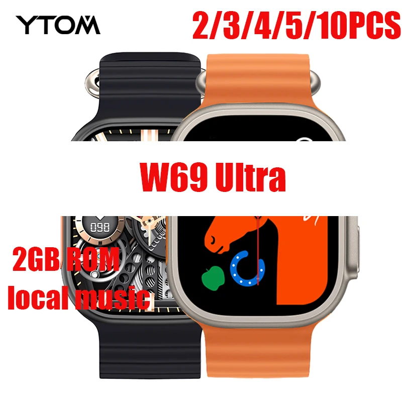 Original-W69-ultra-Smart-Watch-2GB-Memory-Local-Music-Compass-W68-Plus ...