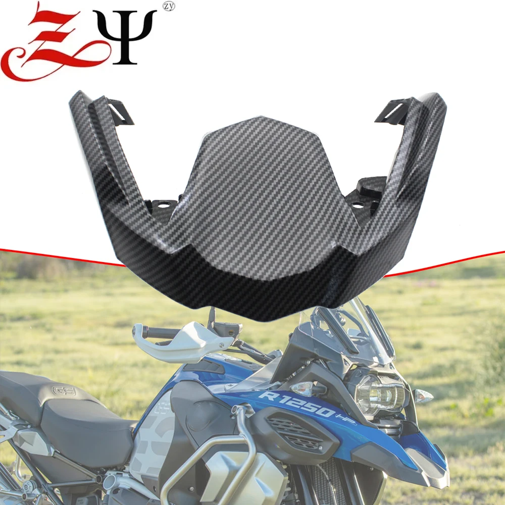 Carbon-Front-Fairing-Beak-Fender-Extension-Guard-Wheel-Cover-Cowl-For ...
