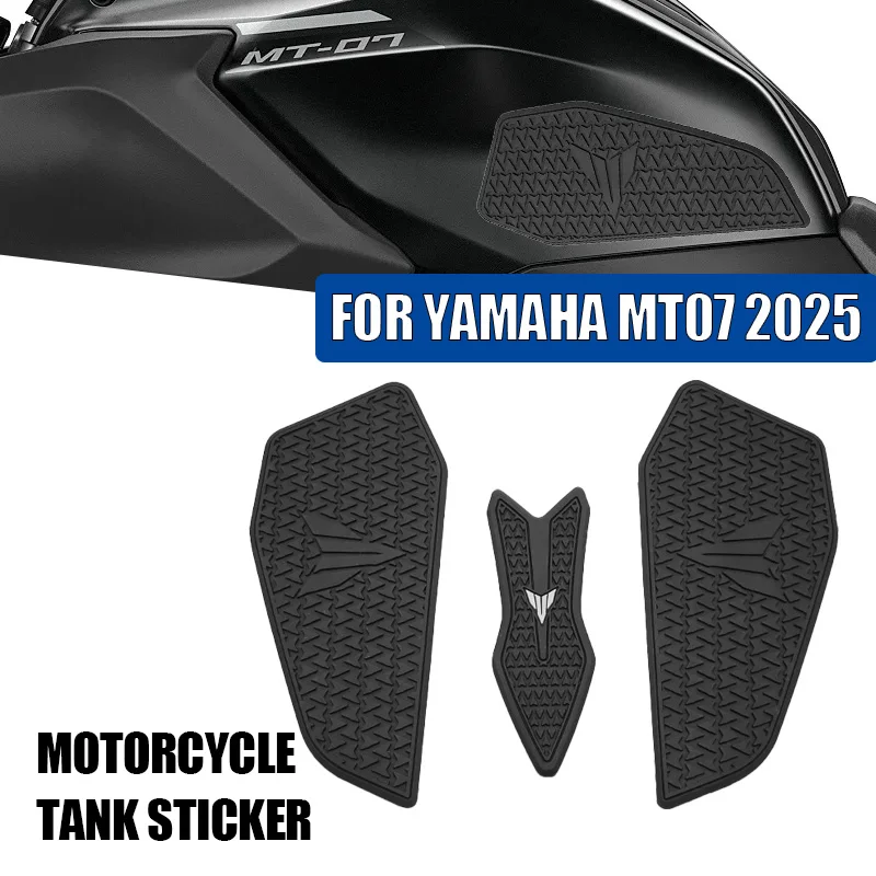Tank Pads For Yamaha MT07 MT-07 mt07 2025 Motorcycle Fuel Tank Stickers ...
