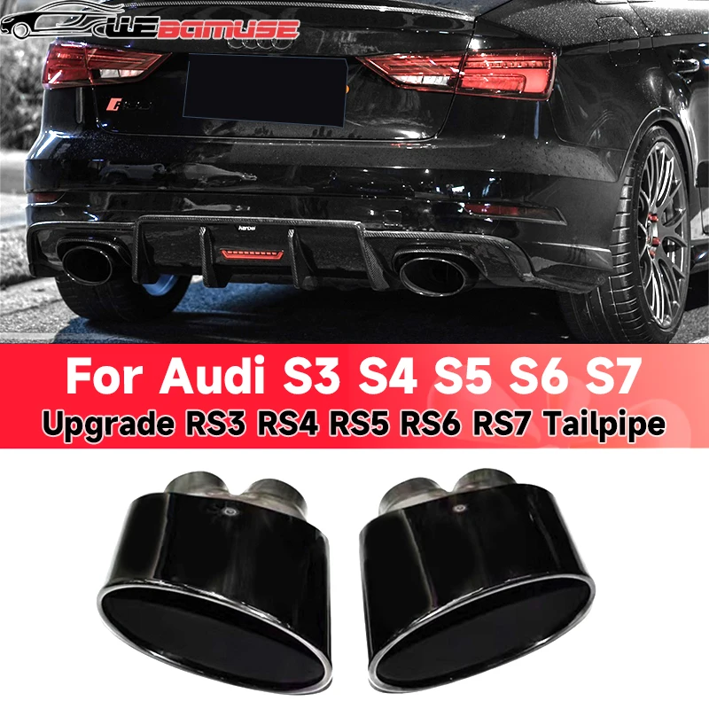 For-Audi-S3-S4-S5-S6-Exhaust-Modification-Upgrade-RS3-RS4-RS4-RS5-RS6 ...