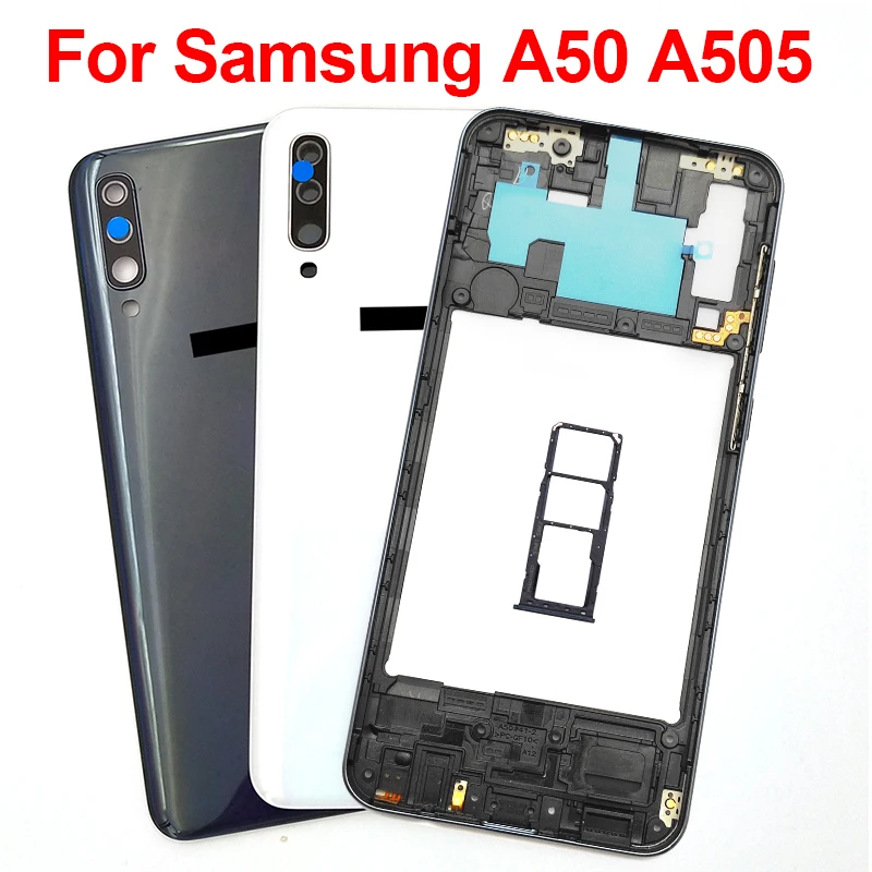 Middle-Frame-For-Samsung-Galaxy-A50-2019-A505-SM-A505F-Housing-Middle ...