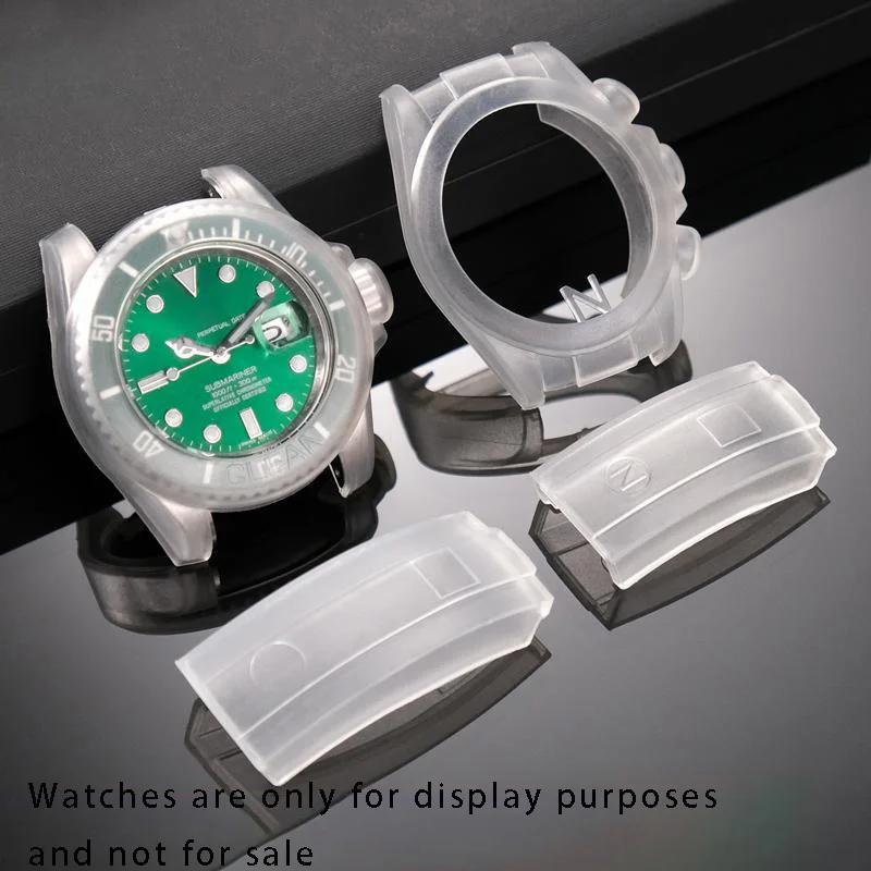 Silicone protective case for Rolex Black Green Water Ghost Daytona ...