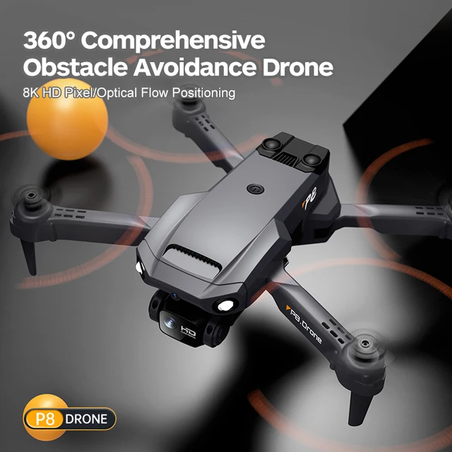 8k HD Mechanical 3-Axis Gimbal Dual Camera 5G Wifi GPS Drone – 5 Star Drones