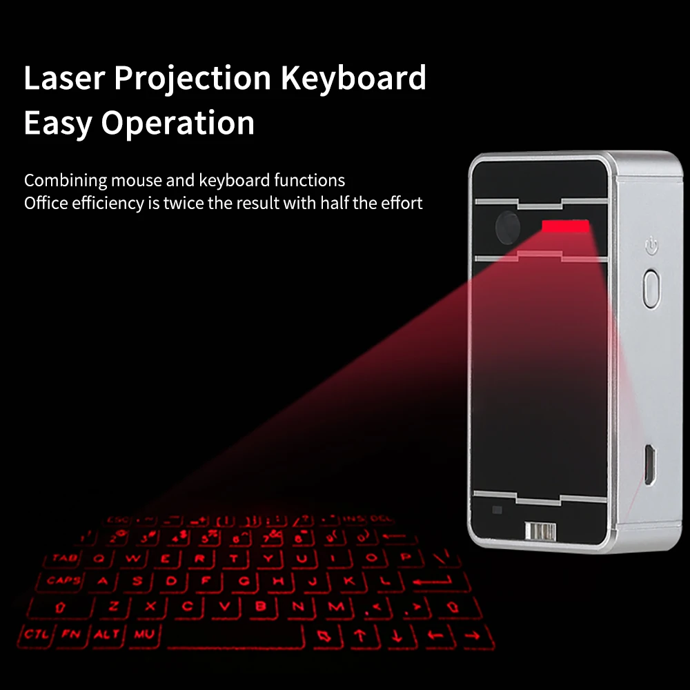 Portable-bluetooth-virtual-laser-keyboard-wireless-projection-mini ...