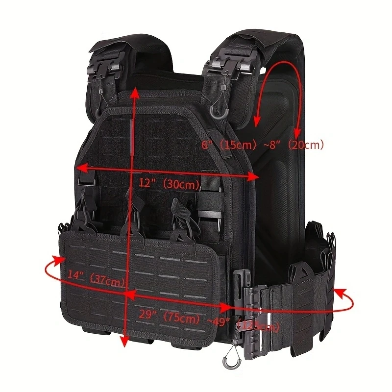 1000D-Nylon-Durable-Tactical-multi-cam-Tactical-vest-plate-carrier-vest ...