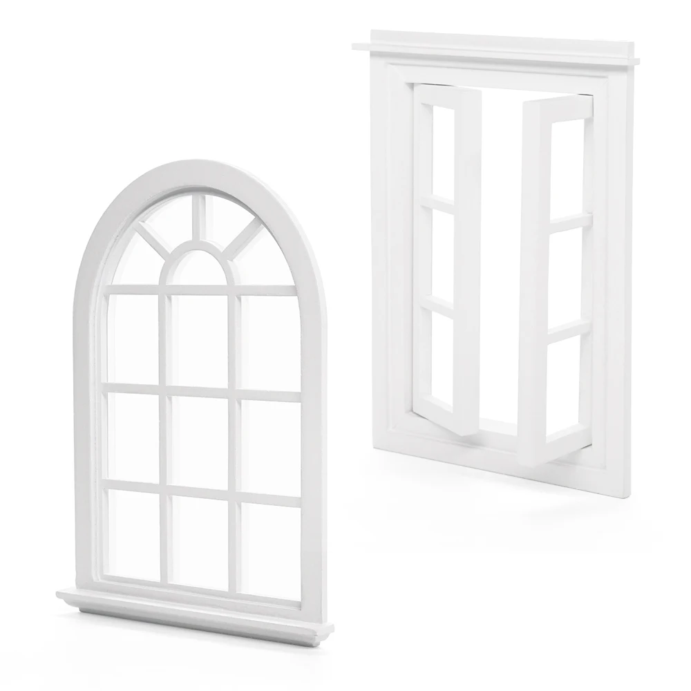 White Wooden Window Frame