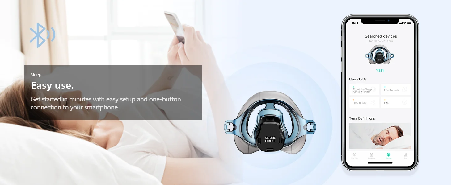 New-Sleep-Breathing-Monitor-Snoring-Stopper-Wearable-Respiratory ...