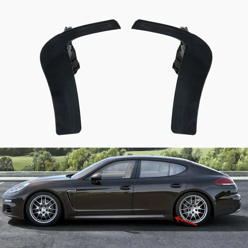 For-Porsche-Panamera-2010-2016-Car-Rear-Wheels-Mudguard-Rubber-Spoiler ...