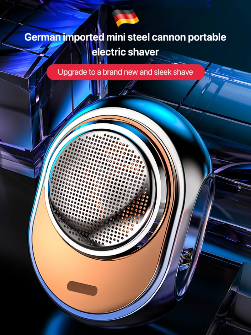 Mini-Steel-Cannon-Electric-Shaver-Men-s-Portable-Travel-Electric-Shaver ...