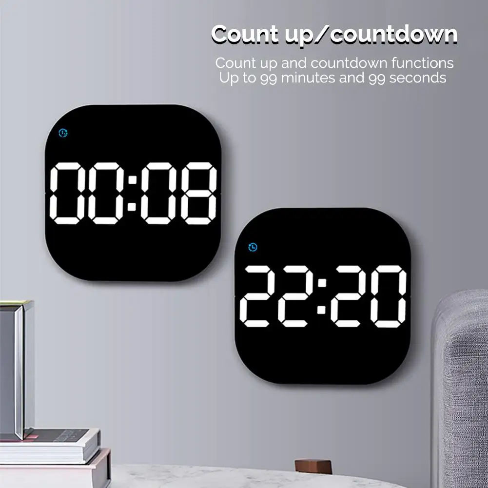 LED-Digital-Wall-Clock-10-Level-Adjustable-Brightness-Time-Temperature ...