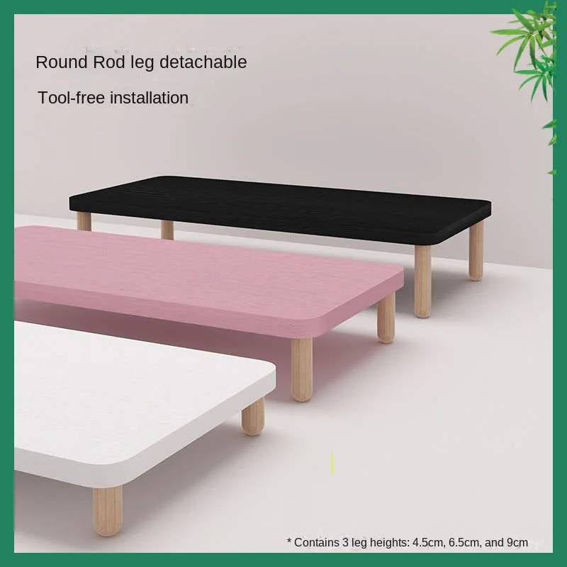 Storage-Board-Desktop-Computer-Elevating-Bracket-Desktop-Wooden-Small ...