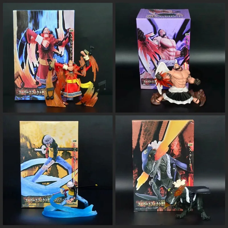 Anime One Piece Trafalgar Law Charlotte Katakuri Scratchmen Apoo PVC ...