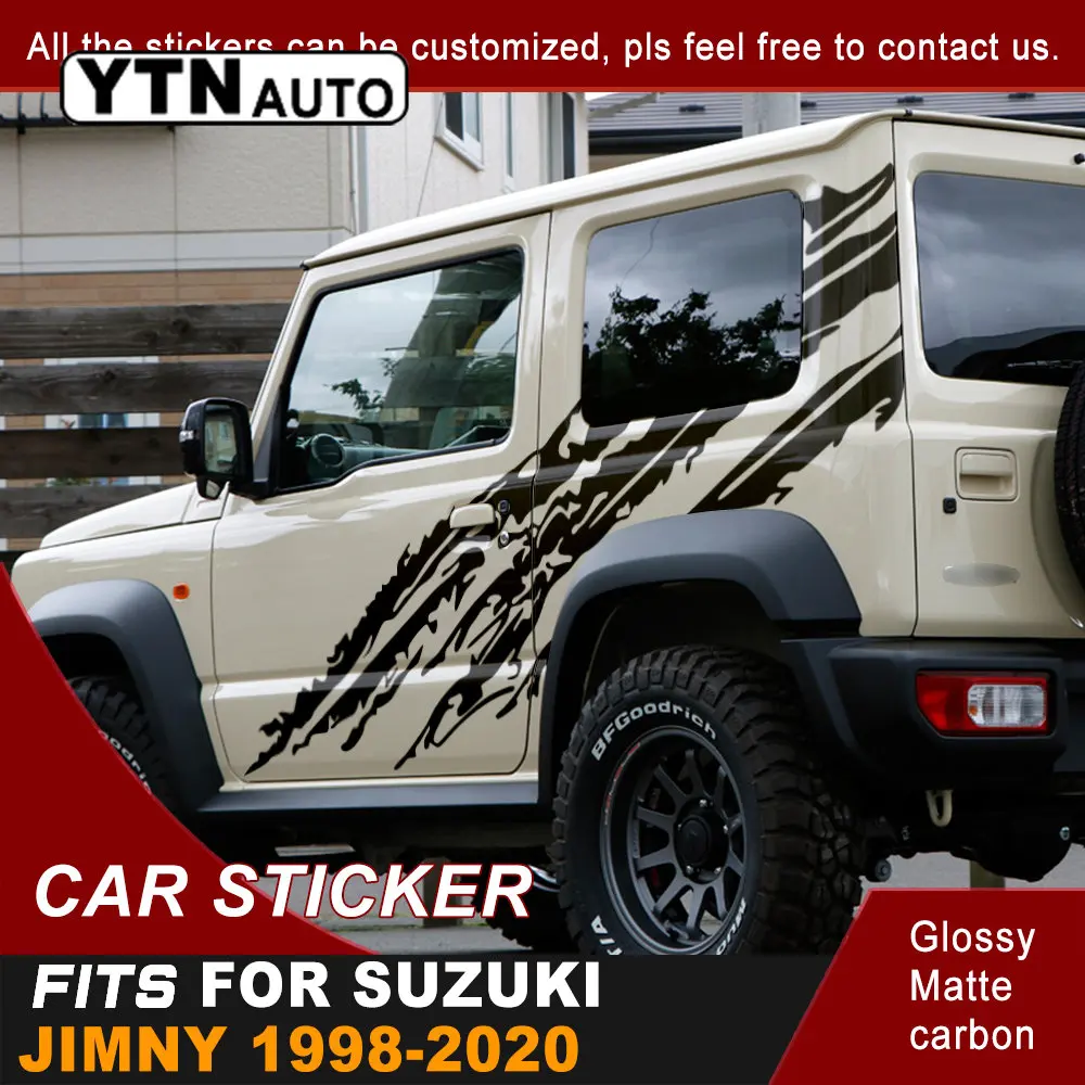 Car Sticker Side Body Splash Mud Graphic Vinyl Decals Customized Fit ...