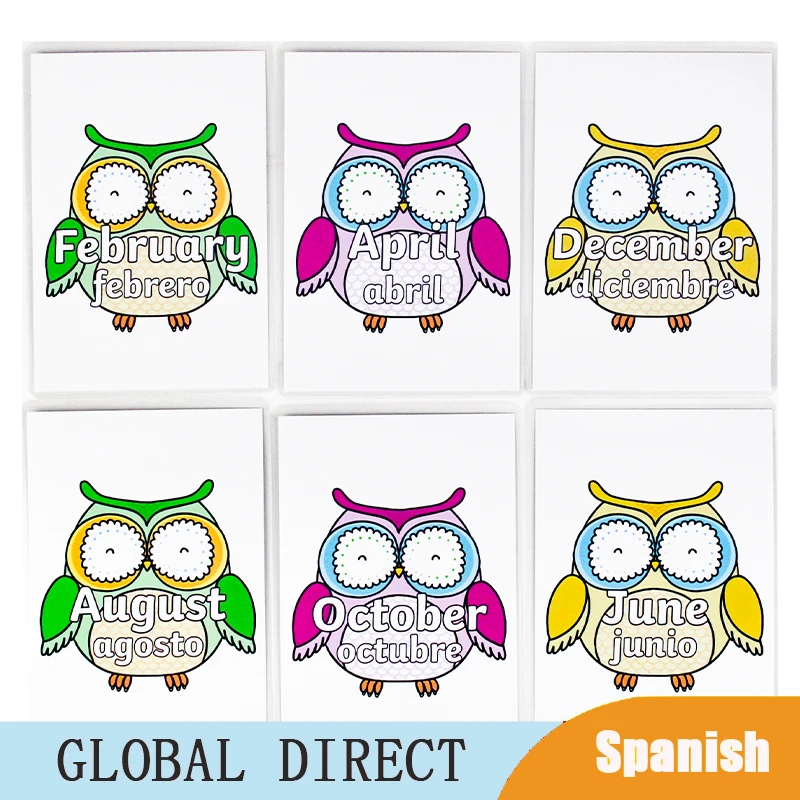 Months In Spanish And English