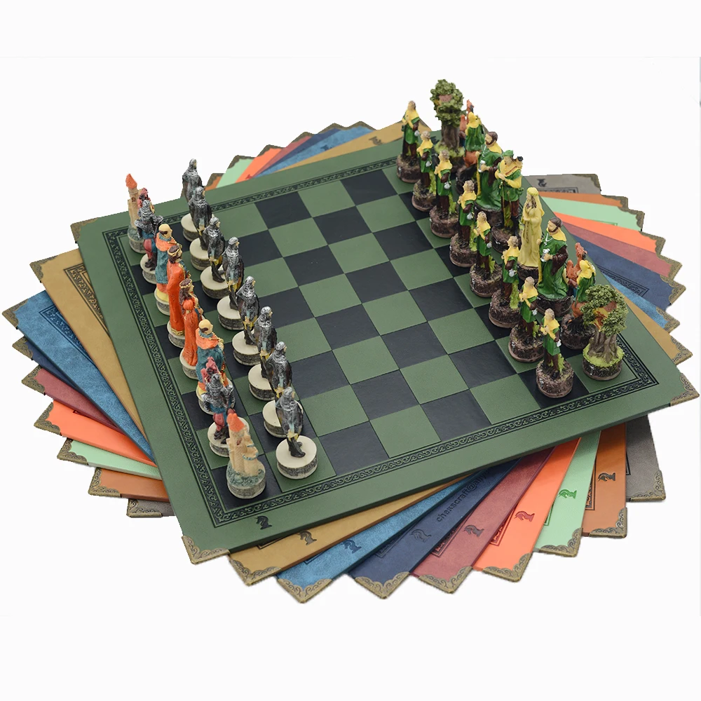 Robin-Hood-Theme-Character-Chess-Set-Chess-and-Card-Game-Resin-Luxury ...