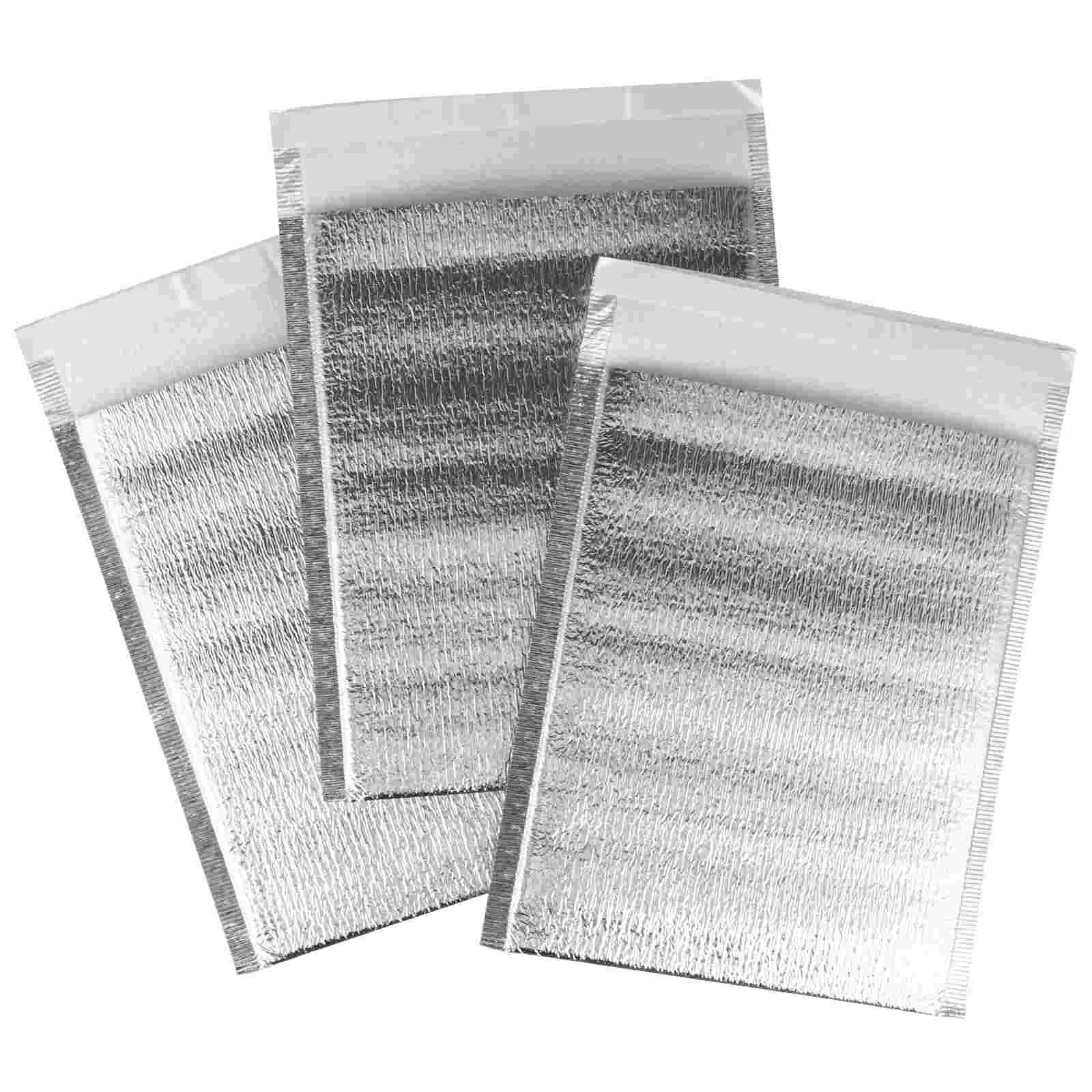 20 Pcs Insulation Bags Folding Small Insulated Lunch for Food Aluminum ...