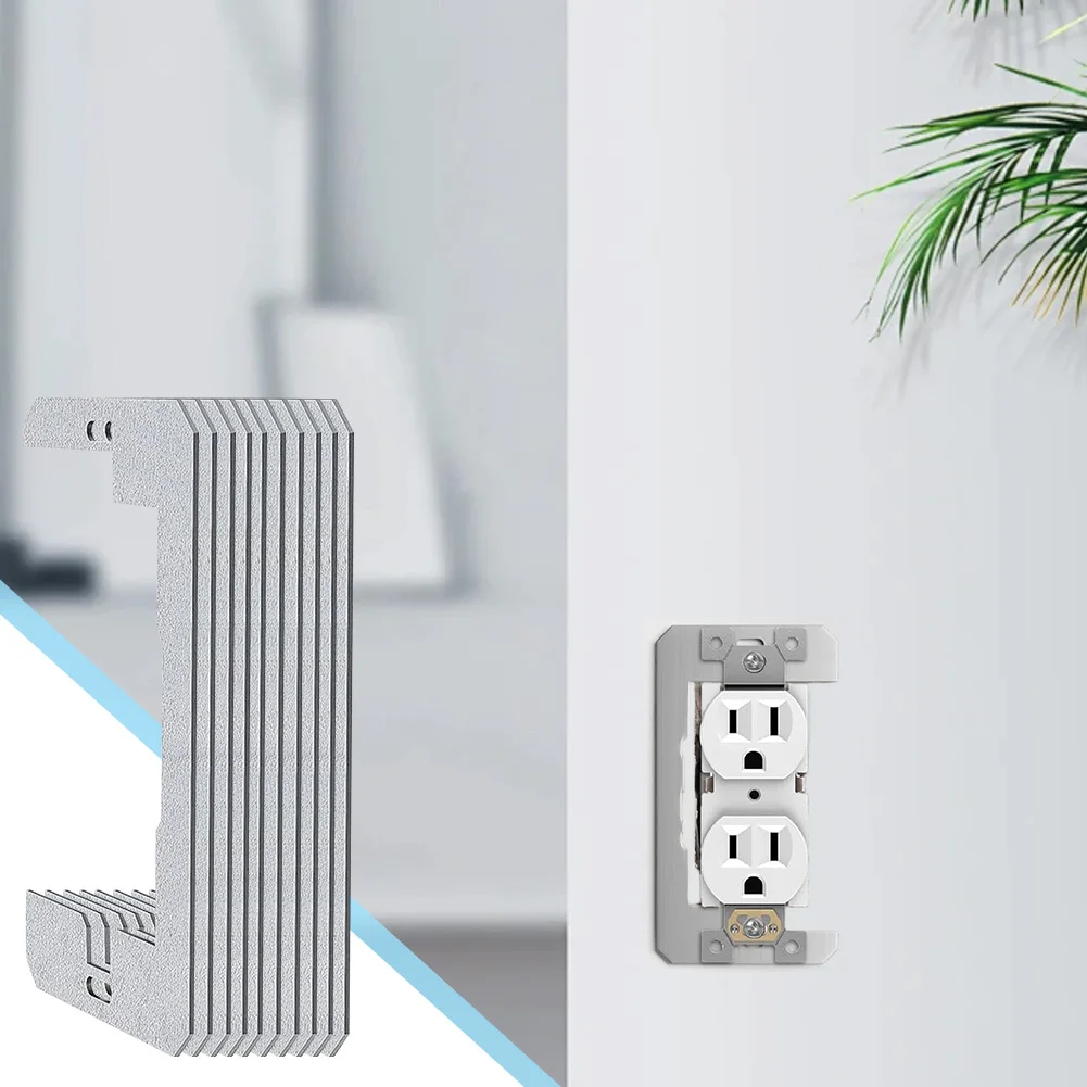 10-15-20pcs-Wall-Plate-Spacer-Electrical-Box-Outlet-Spacers-Shims ...