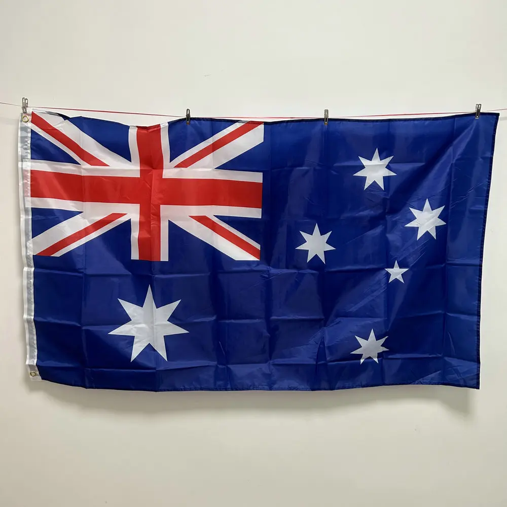 CCHJ-Flag-Free-Shipping-90x150cm-Australian-National-Flags-Polyester ...