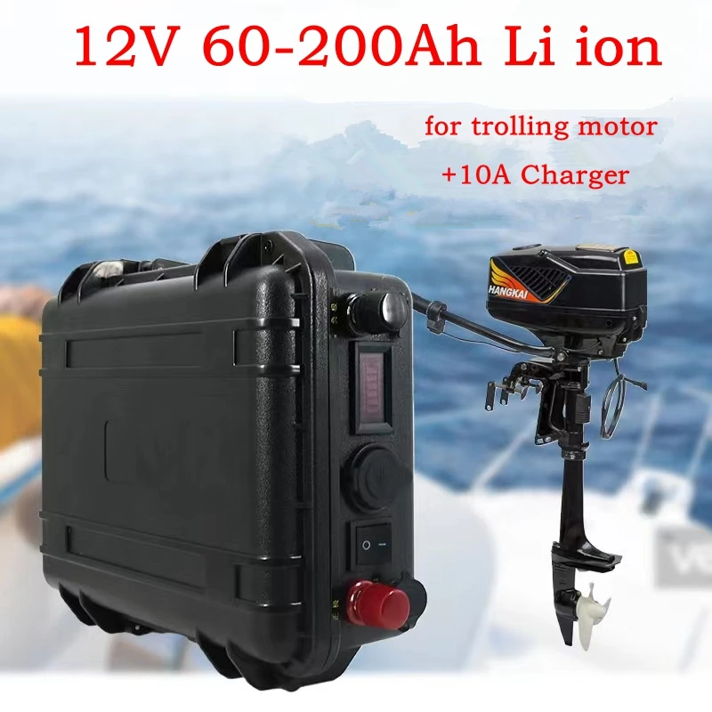 waterproof rechargeable 12V 60Ah 80Ah 120Ah 150ah 180ah 200ah Lithium ...