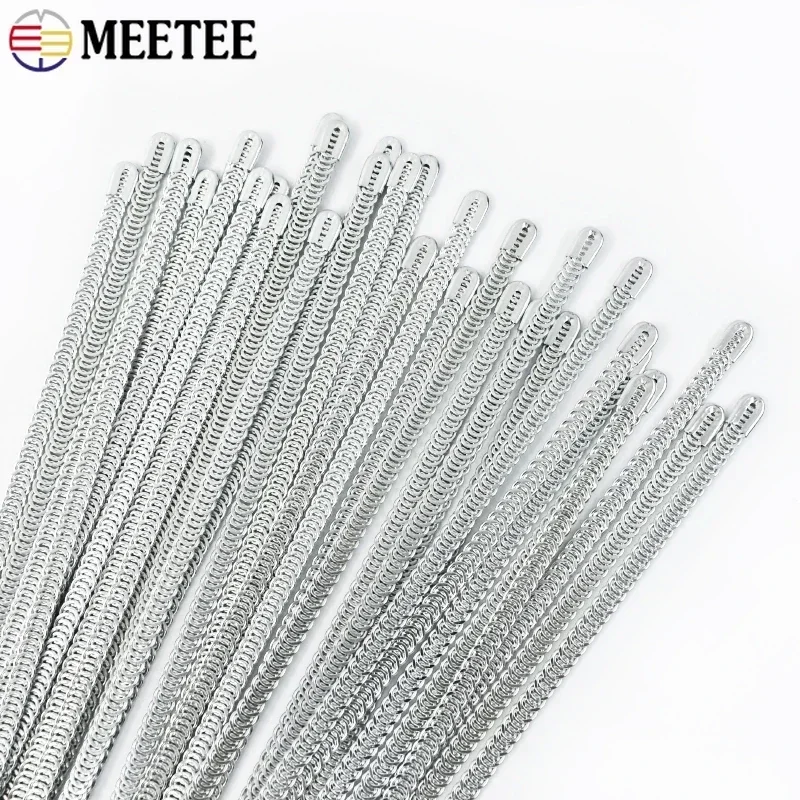 20/50 Uds Meetee 5mm faja de Metal cinta de acero primavera hueso de ...
