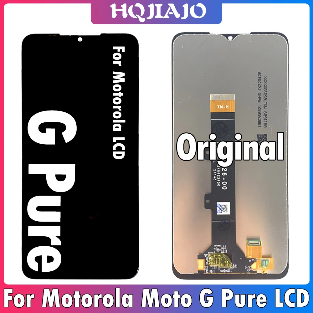 6.5inch Original Screen For Motorola Moto G Pure Lcd Display Digitizer ...
