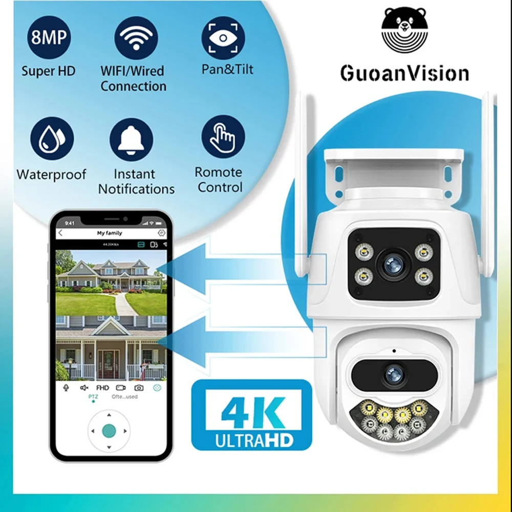 4K-UHD-WIFI-IP-Camera-8MP-10X-Hybrid-Zoom-Auto-Tracking-PTZ-Camera ...