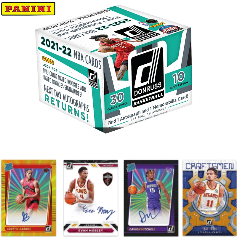 2021/22 Panini Donruss Hobby Basketball Collection Card Official ...