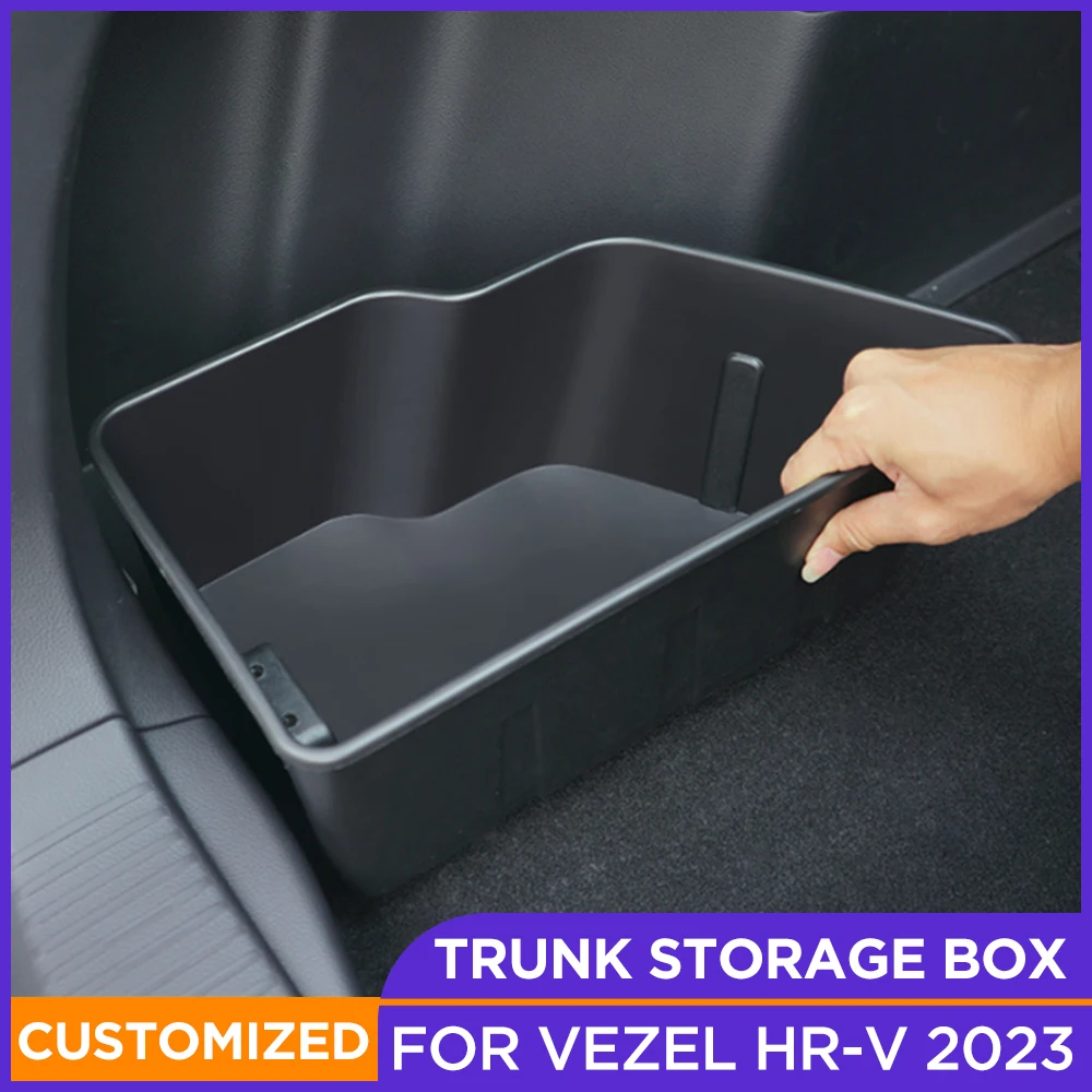 Rear-Trunk-Side-Storage-Box-For-Honda-VEZEL-HRV-2022-2023-Inner-Trunk ...