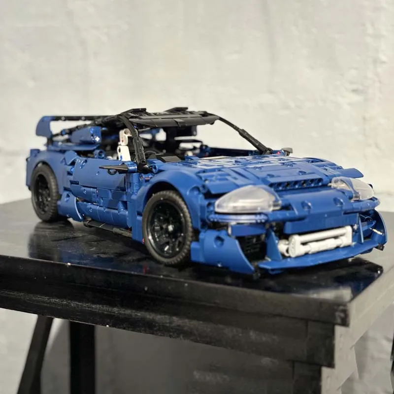 NEW-Technical-MOC-MK4-Supra-Classic-Supercar-Building-Blocks-Sports ...
