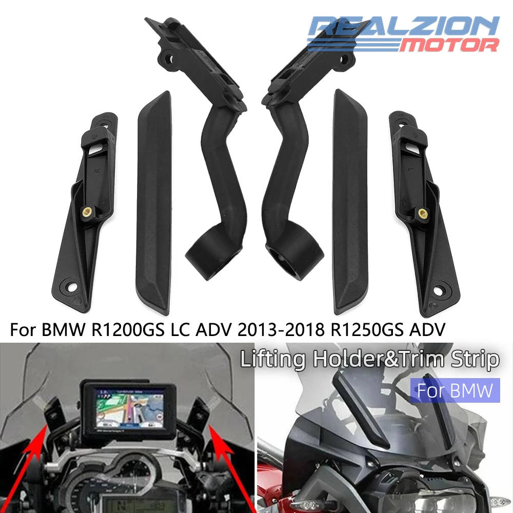 RZ R1200GS ADV Windshield Bracket Trim Strip Windscreen Support ...