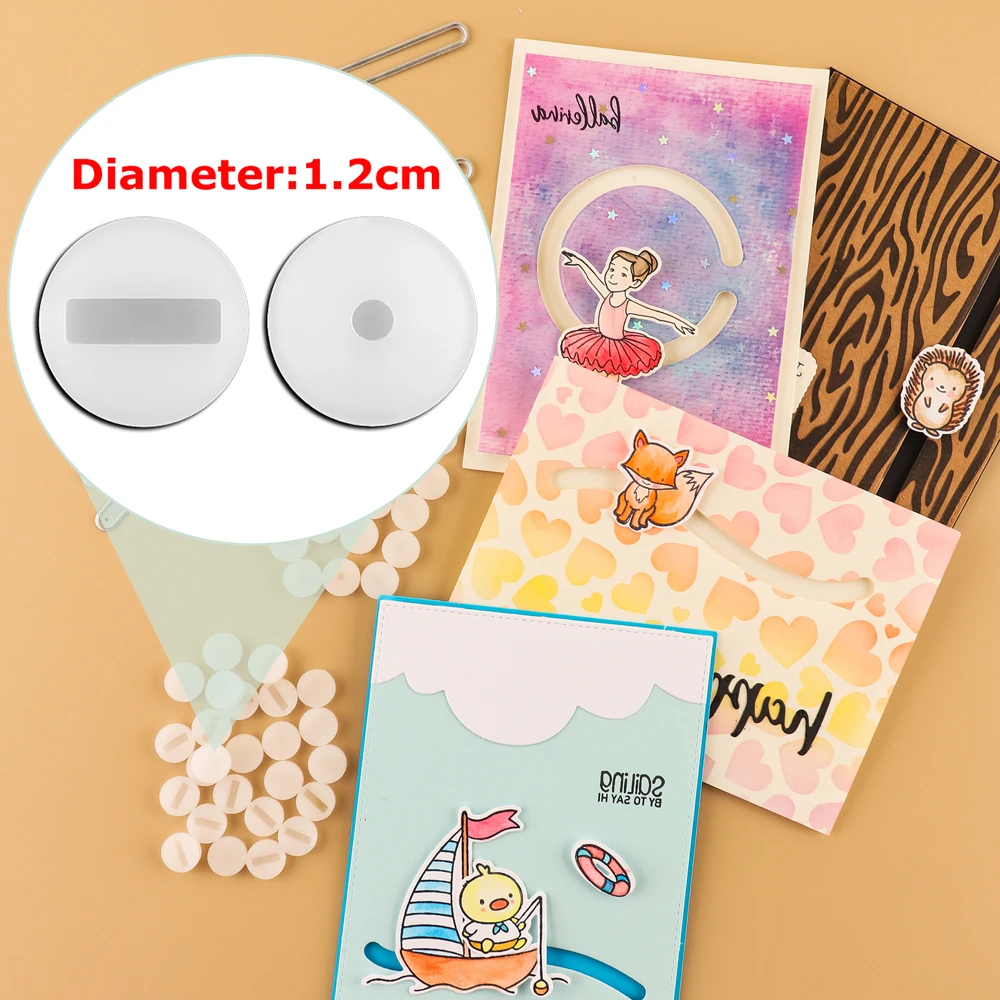 Gliders Rotating Sliding Track Slider Dies Set Adhesive Sheet Strips ...
