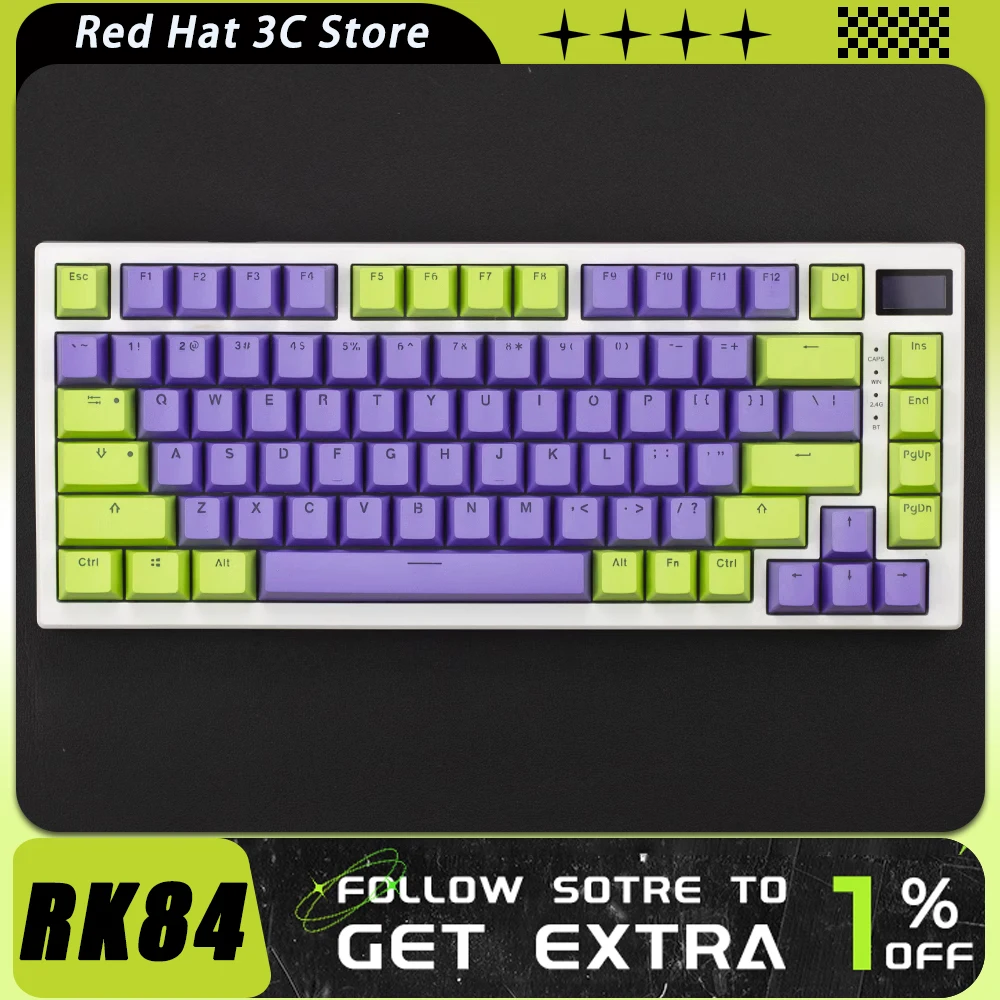 RK84-Teclado-Mec-nico-Keycaps-Transmiss-o-de-Luz-Keycaps-para-RK84-DK84 ...