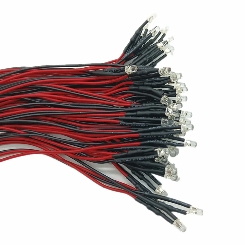 20pcs-lot-20cm-Pre-Wired-3mm-5mm-LED-Light-Lamp-Bulb-Prewired-Emitting ...