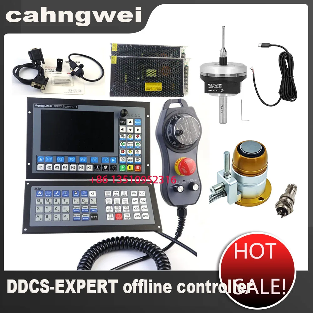 DDCS-EXPERT-offline-controller-kit-3-4-5-axis-1MHz-G-code-Z-axis-probe ...