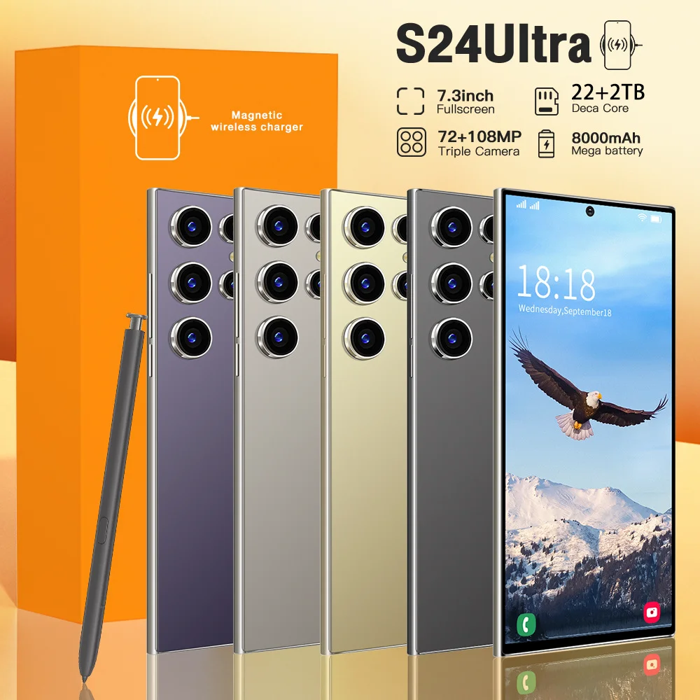 Original-S24-Ultra-Mobile-Phones-7-3-HD-Screen-smartphone-5g-22GB-2TB ...