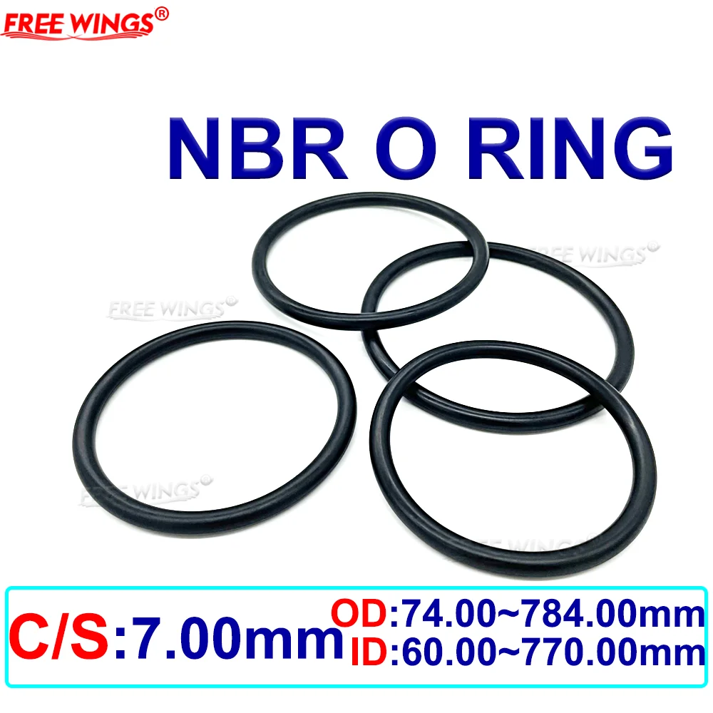 NBR-O-ring-Seal-CS7-00mm-Thickness-OD74-00mm-784-00mm-High-temperature ...