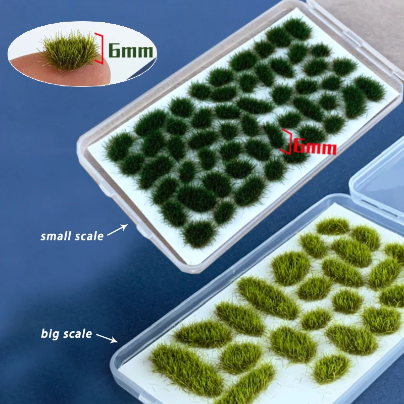 Miniature Static Grass Model Diy Making Military Sand Table Building ...