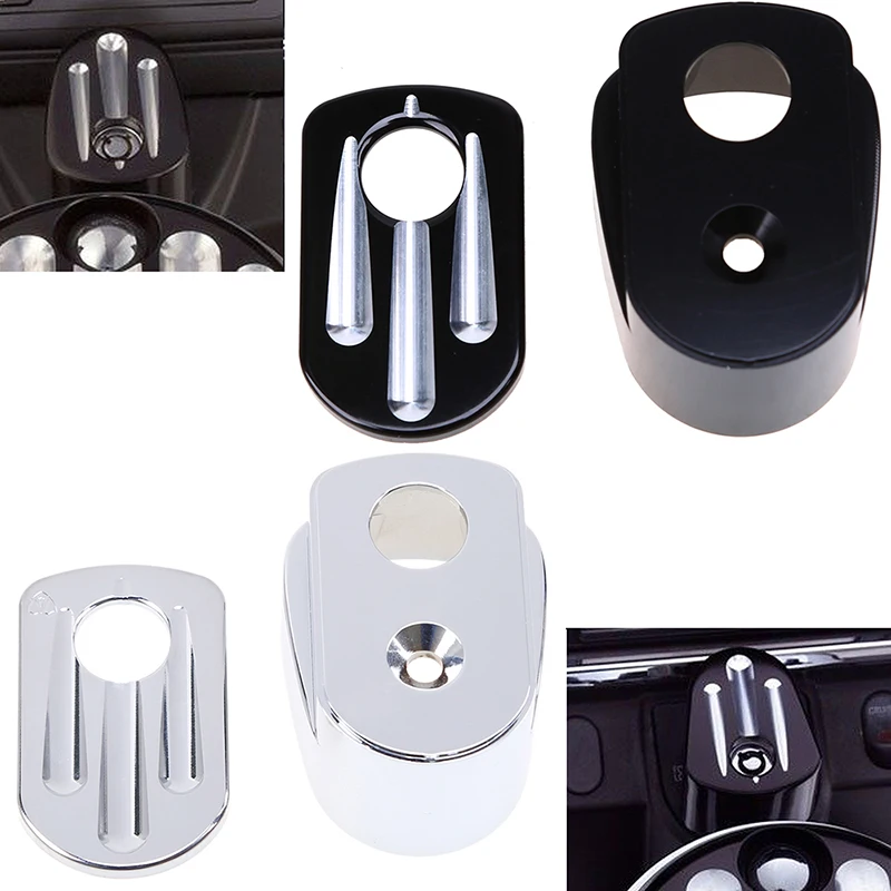 POSSBAY-Billet-CNC-Aluminum-Motorcycle-Ignition-Switch-Lock-Cover-Caps ...