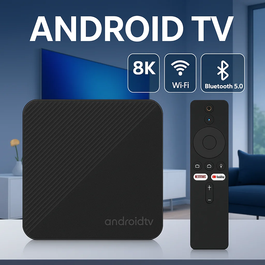 Android 14 Smart TV Box Allwinner H313 8K Media Player HDR10+ BT 5.4 2 ...